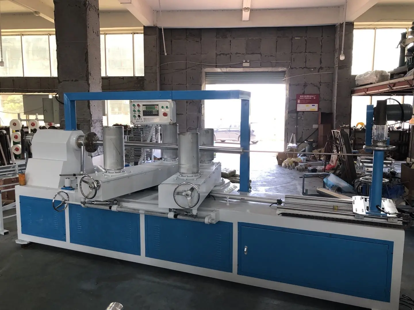 Industrial Spiral Paper Tube Core Winding Making Forming Machine Four ...