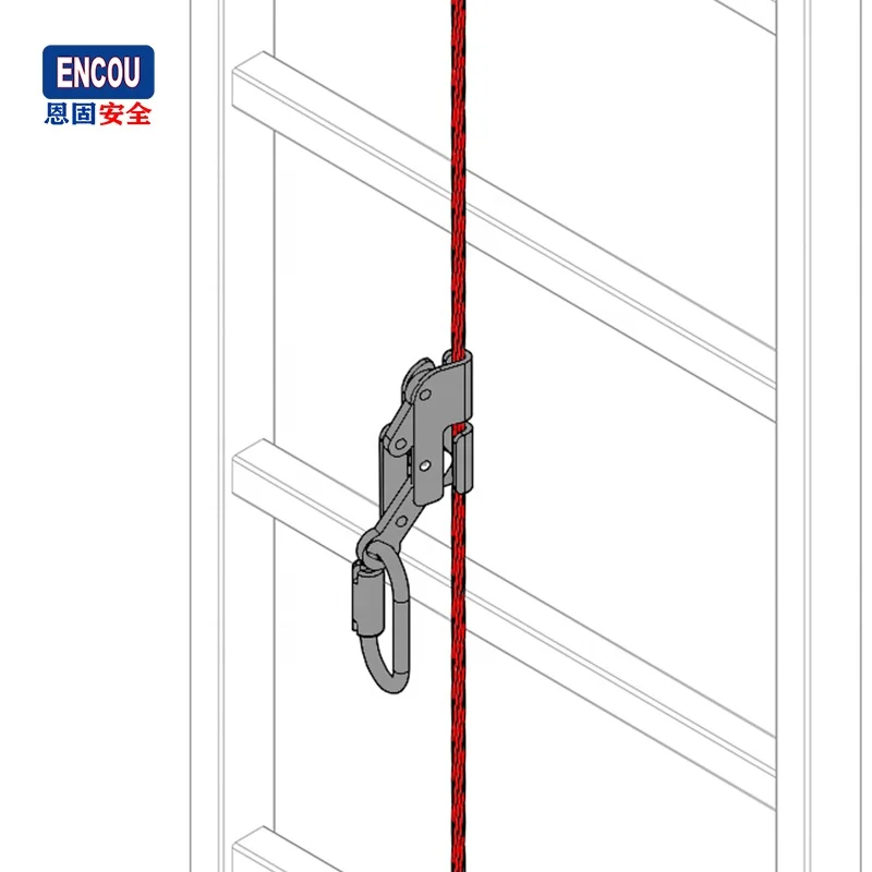Encou Economy Vertical Lifeline Fall Arrestor - Buy Vertical Lifeline ...