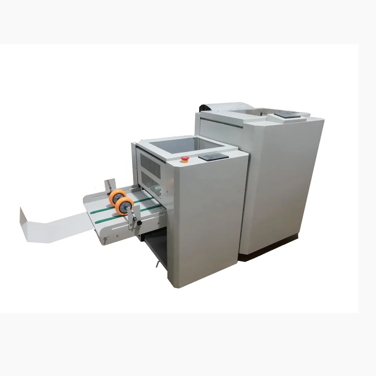 Automatic Touch Screen Saddle Flat Stitch Booklet Maker Machine with ...