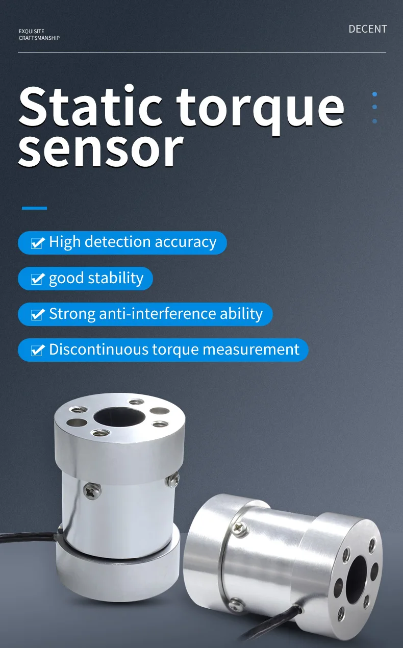 Small Rotary Torque Transducer Static Sensor Controller Force Gauge 0 ...