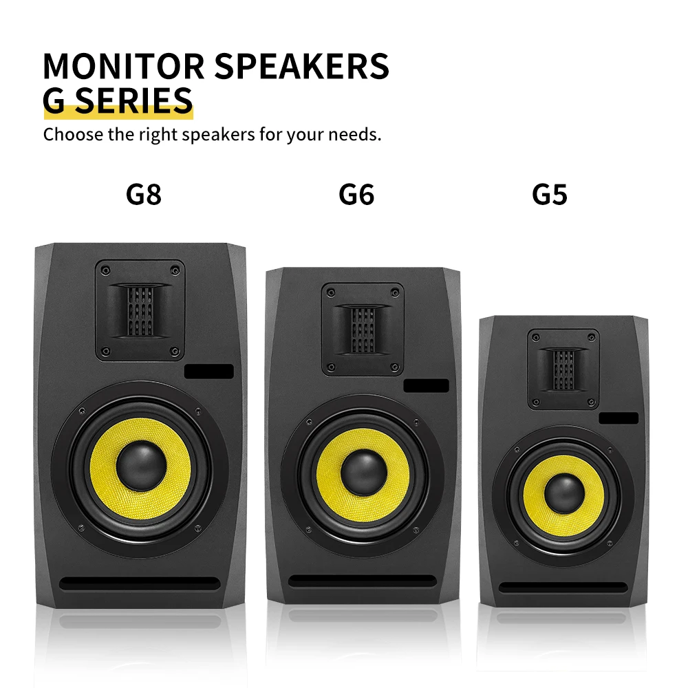 N-Audio G5 Studio Professional 5-Inch Active Audio Video Lighting ...