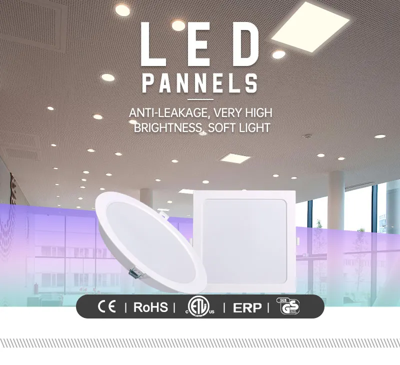 High Brightness Etl Mini Penal Pa 9inch Flush Mount Led Panel Light ...