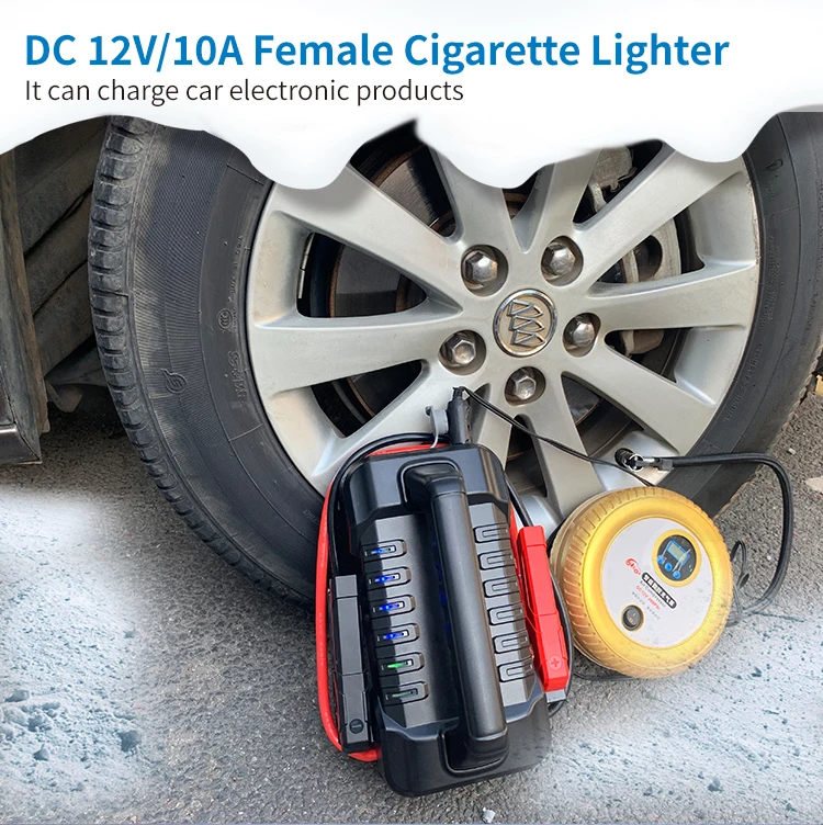 Portable Battery Booster - 12V & 24V 56000mah Jump Starter