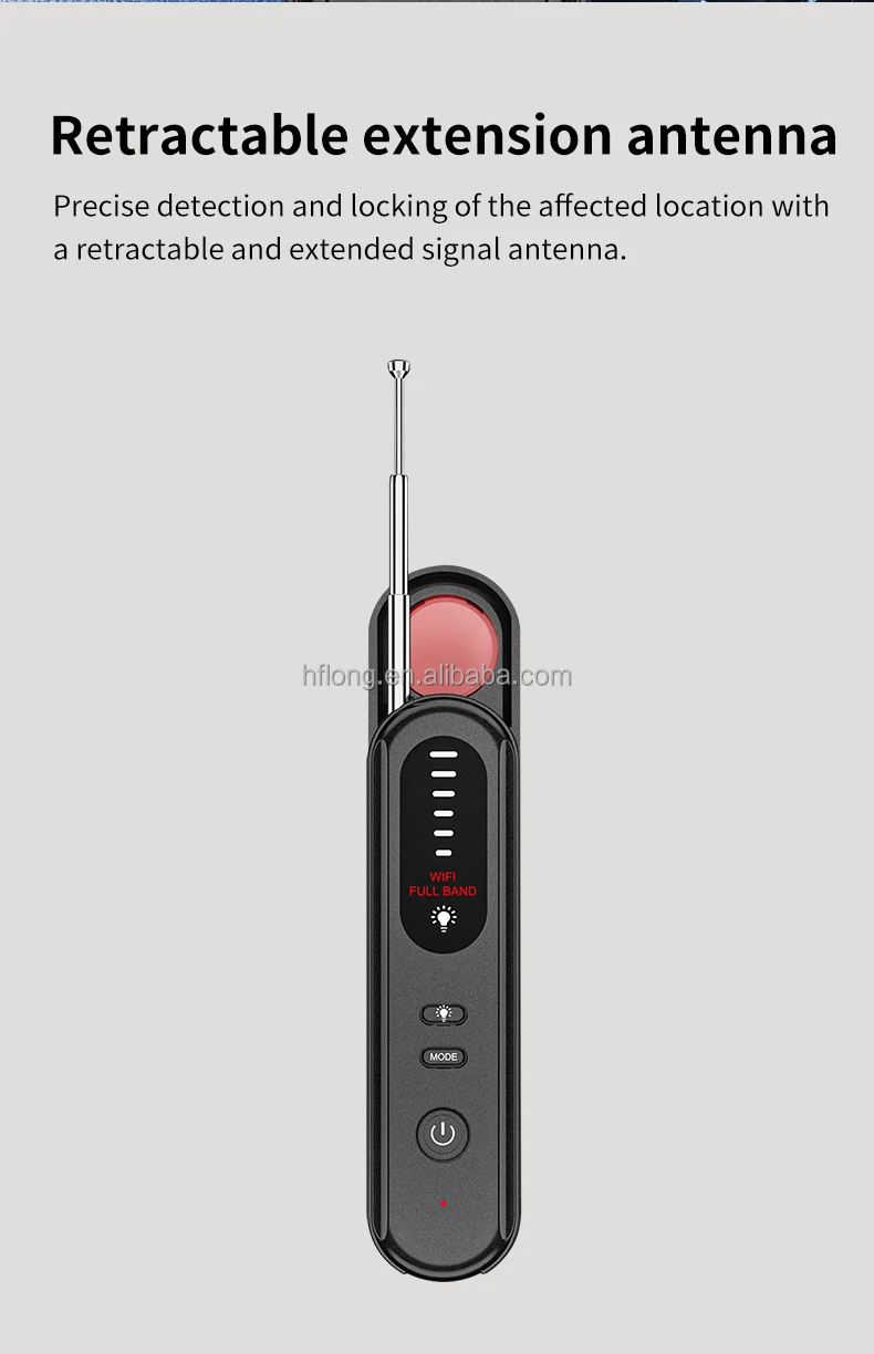 Mini Hidden Camera Detector Wireless RF Signal Finder Detector Bug ...