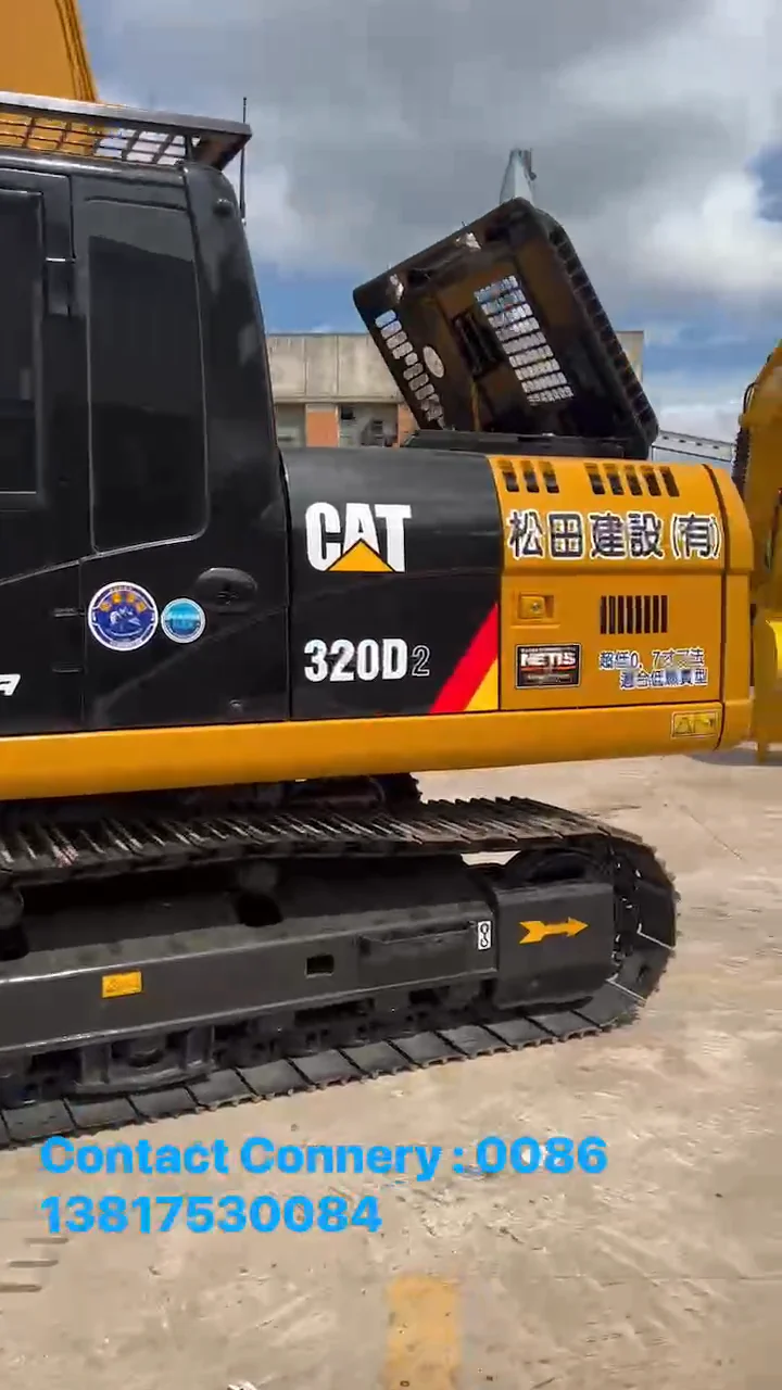 Japan Backhoe Cat 320d2 With Injection Engine Excavator Second Hand ...