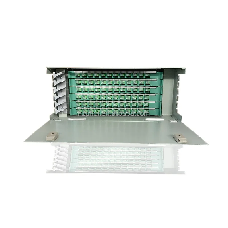 FTTX FTTH FTTR Fiber Optic Equipment 19 Inch 4U ODF Fiber Optic Rack ...