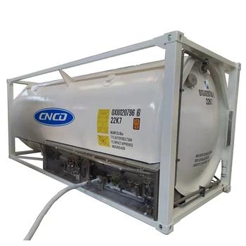 20ft Lco2 Tank Container T75 Stainless Steel Iso Storage Containers ...