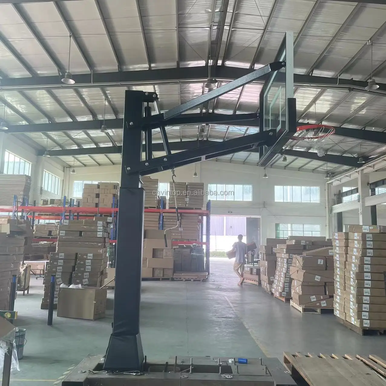 BAFC-6036-700 Front Adjustable Basketball Hoop - Durable & Versatile