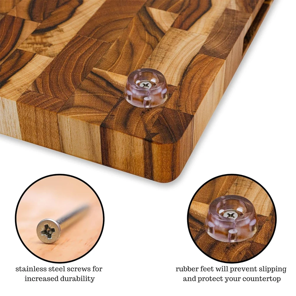 Wholesale Custom Extra Large Thick Wooden Chopping Block Kitchen Wooden ...