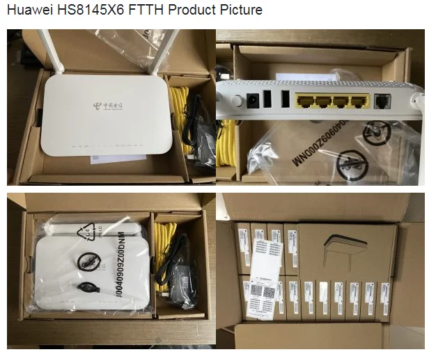 华为hs8546x6 Wi-fi 6光终端产品概述4 Ge，2.4g/5g Wi-fi 6路由类型gpon/epon Onu/ont 10g ...