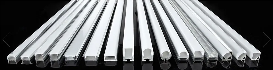 Custom Plastic LED Light Diffuser for Tube Lamp Linear Strip