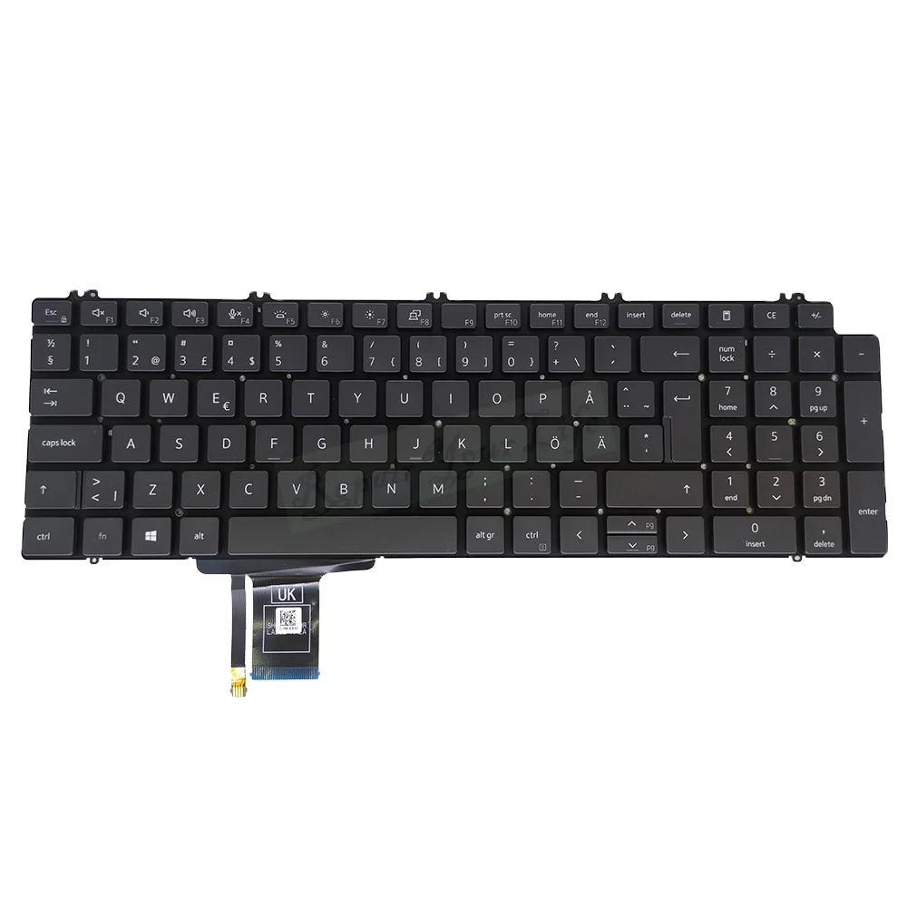 Alibaba.com: Original Swedish Keyboard with Backlight for Dell ...