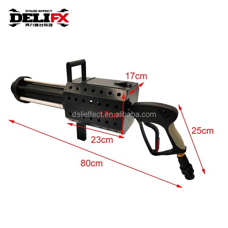 Stage CO2 Confetti Gun LED Handheld Confetti Shooter Machine with ...