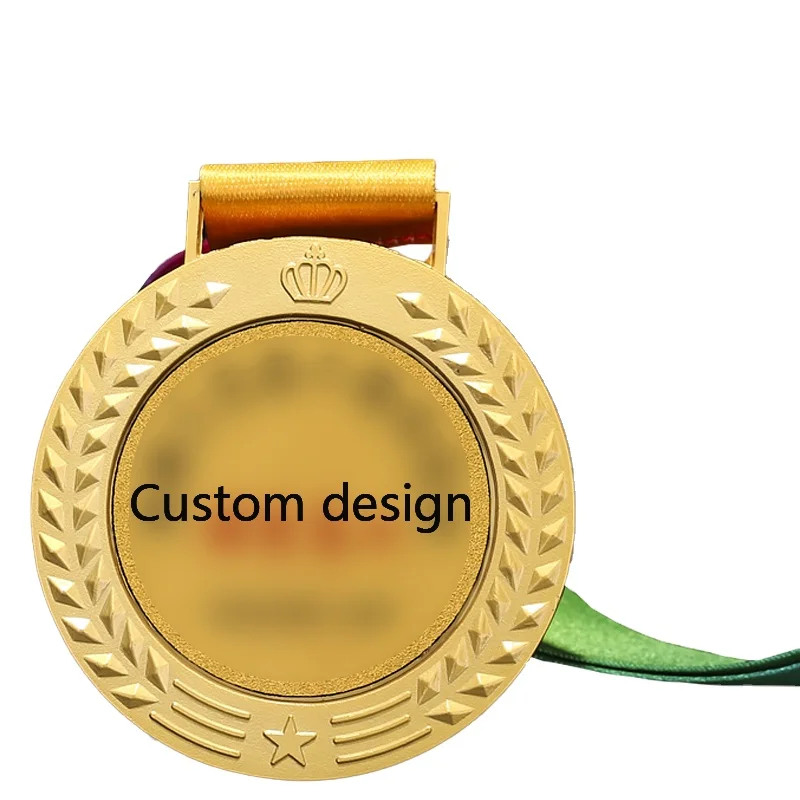 Wholesale Custom Blank Awards Medals Metal Gold Martial Arts