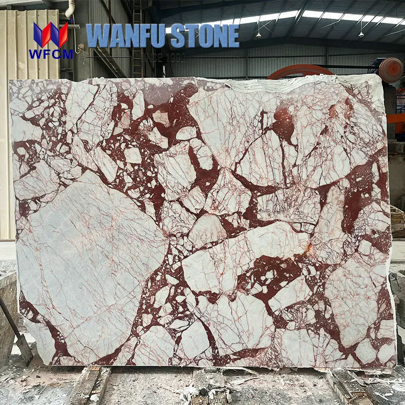 Natural Stone Big Slab,Red Marble Slabs,Elegant Marble - Buy Natural ...