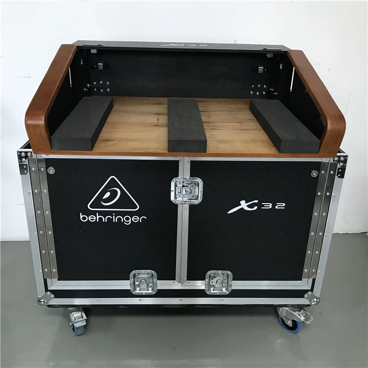 Cinow Dj Booth Behringer X32 Digital Mixer Flip Flight Road Case X32 ...