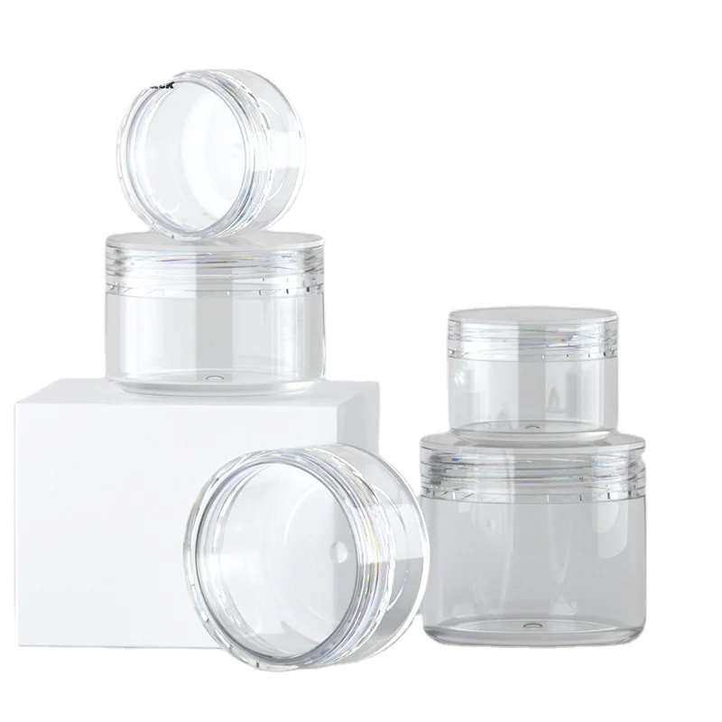 Wholesale Transparent 3g 5g 10g 15g 20g Plastic Ps Cream Jar For Cream ...