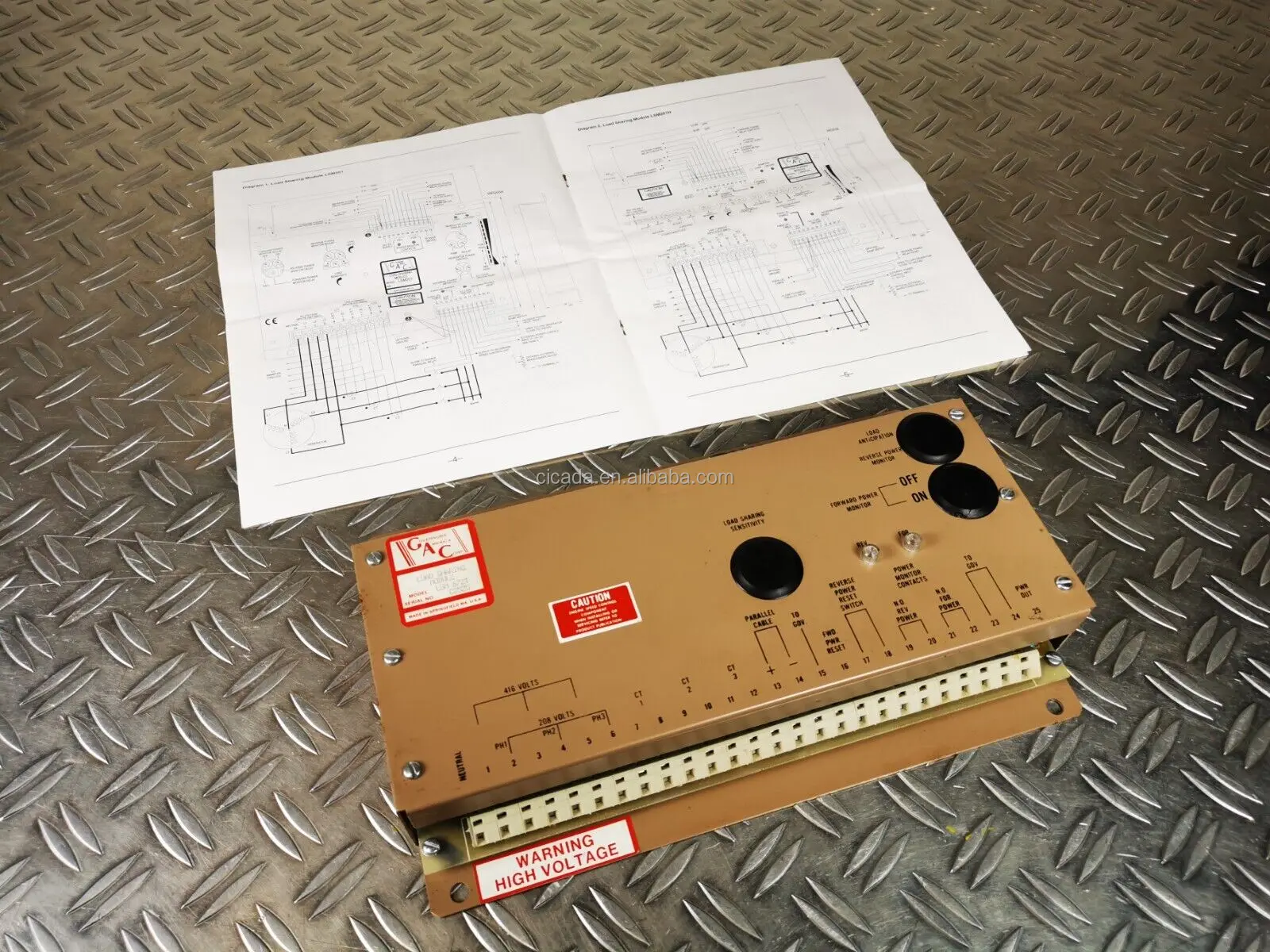 Deep Sea Electronics (dse6020) Mkii Controller Made In Uk Hpd300 Pcb650 ...