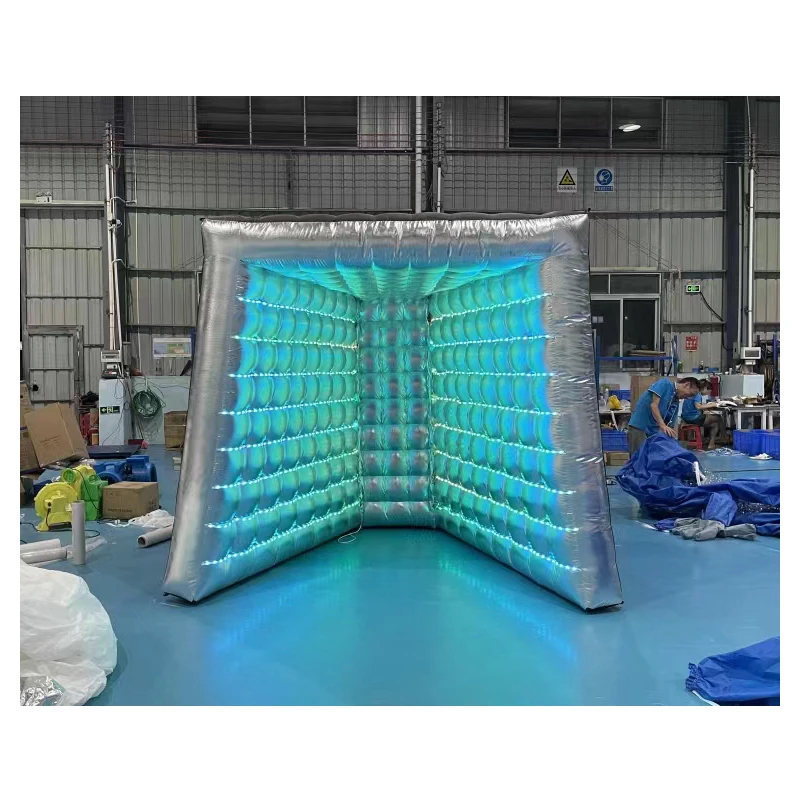V shape inflatable Booth enclosure backdrop for 360 photo booth ...