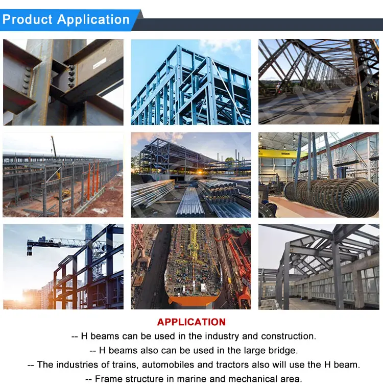H Beam Structure W8x13 The Hottest Q345b Steel Plate H Beam ...