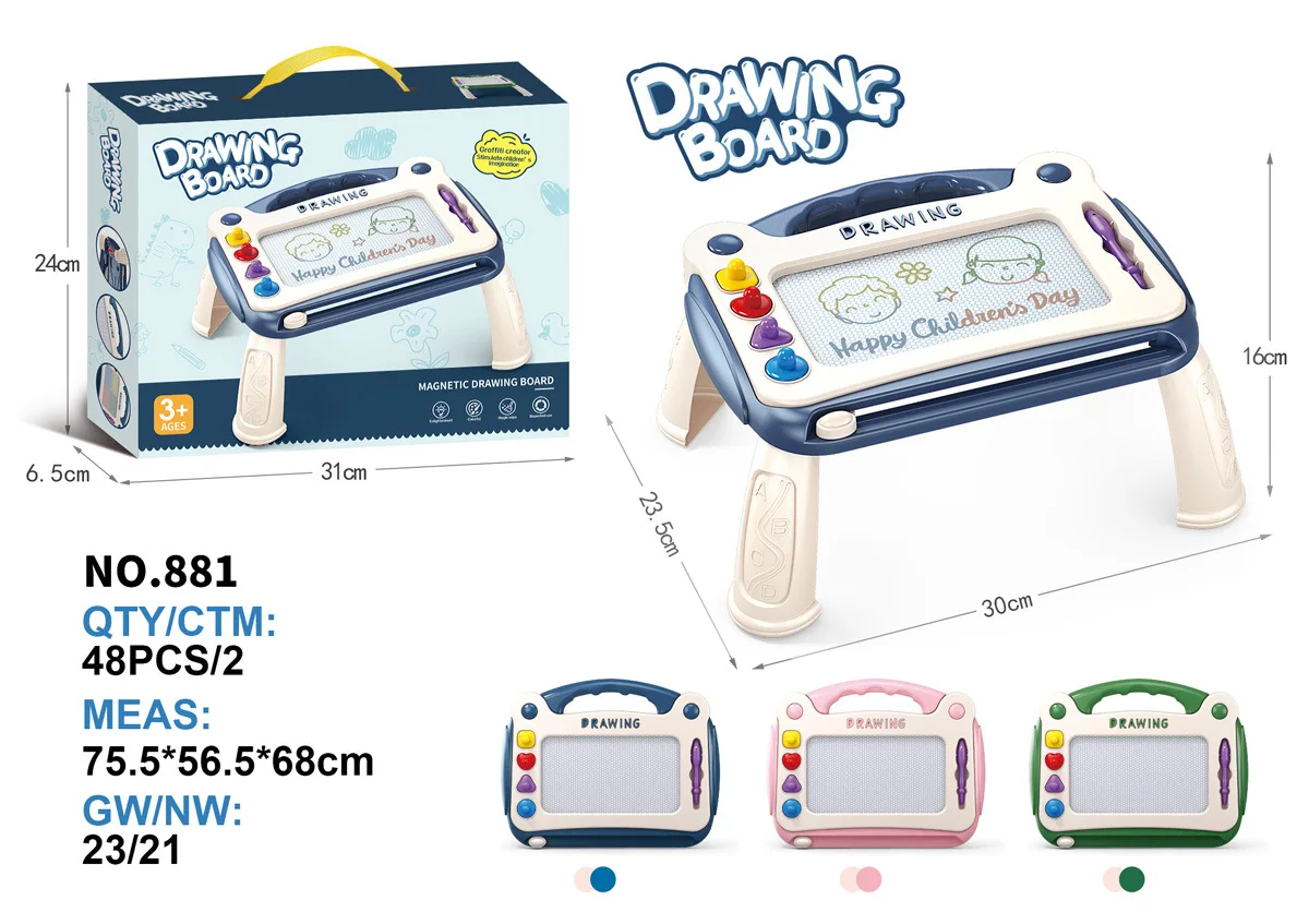 Colorful Magnetic Graffiti Painting Writing Board Enlightenment ...