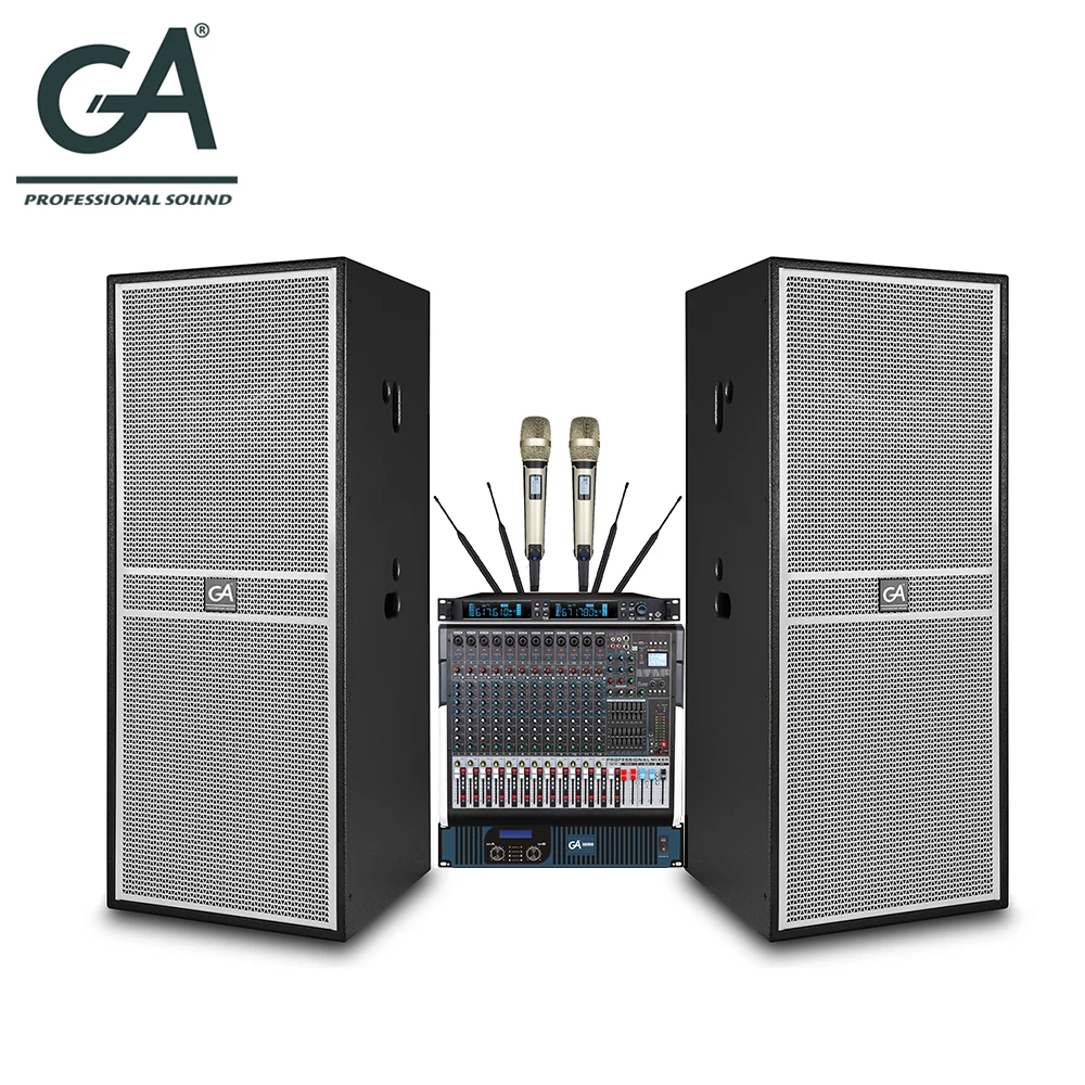 Professional Sound System Double 15 Inch Multifunctional Outdoor ...