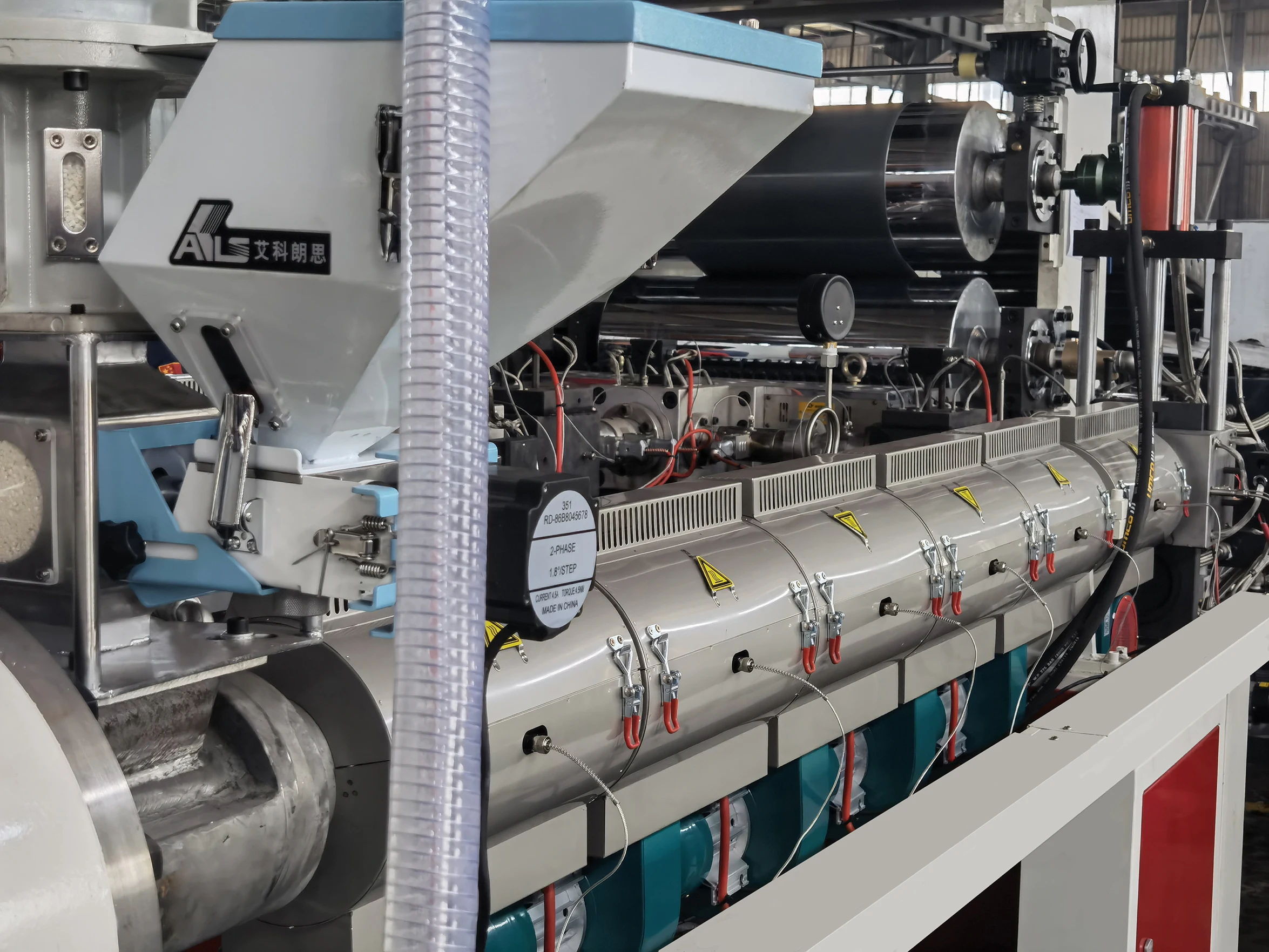 High-end PC Plastic Sheet Board Panel Production Machine Extruder ...