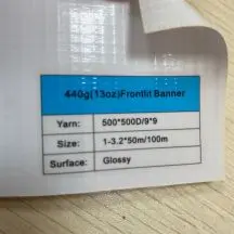 High-quality PVC Vinyl Flex Banner Rolls for Advertising