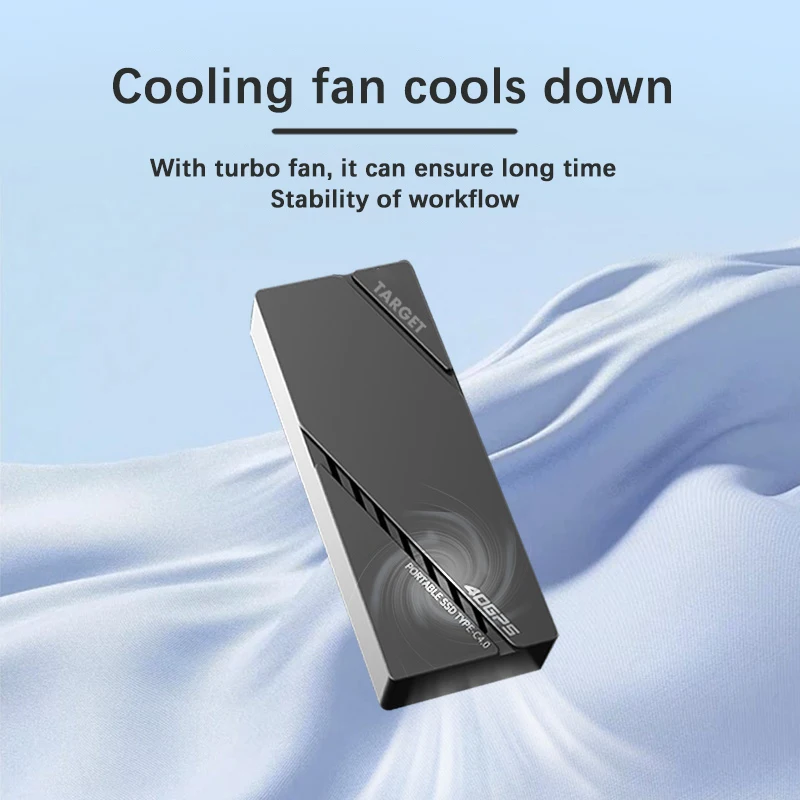 Target 40GB M.2 Nvme External SSD Enclosure - Cooling Vest