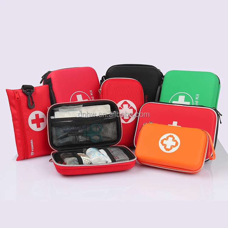 101 PCS Mini EVA First Aid Kit Box - Waterproof & Portable