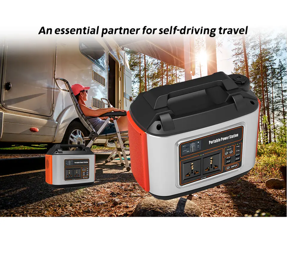 All In One 500w 486wh Portable Storage Battery Power Bank Ac Output ...