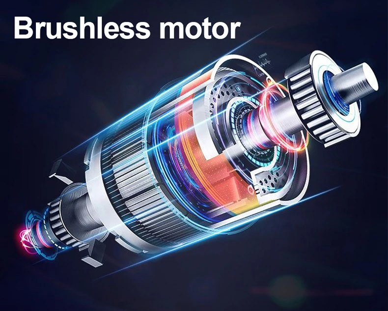 Large Torque Lithium Battery Cordless Power Wrench Power Tool Car ...