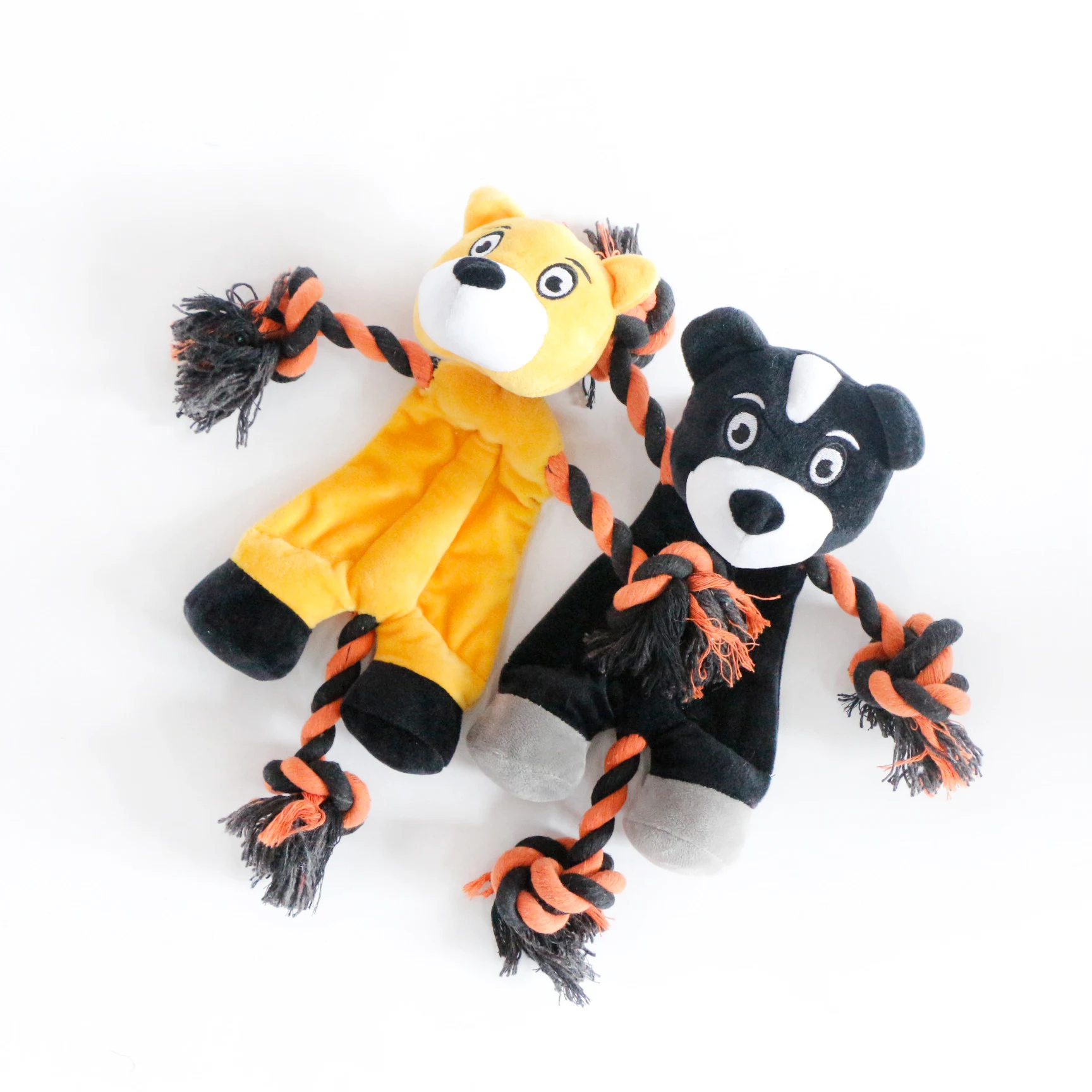 U-PETS Custom Cute Bear Plush Dog Toys with Cotton Rope| Alibaba.com
