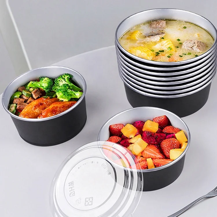 Eco-friendly Paper Bowls - Perfect for Takeaway & More