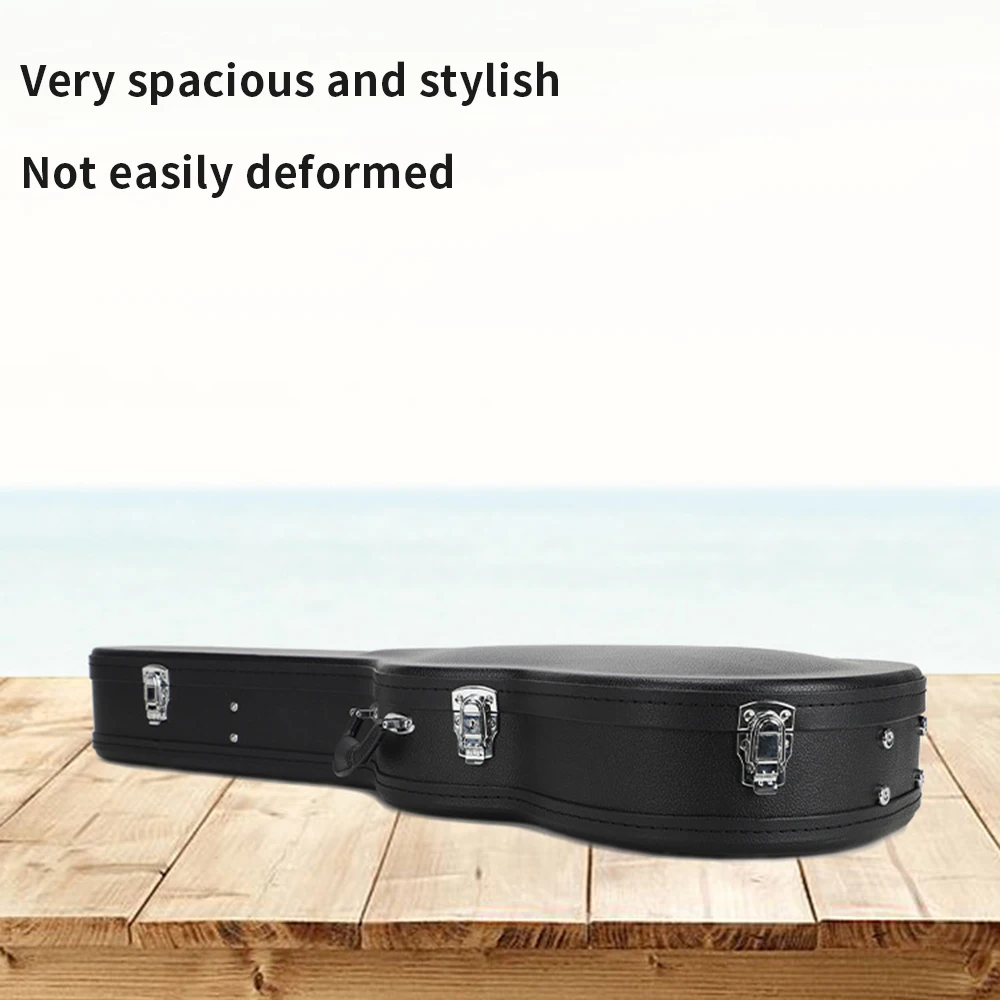 Wholesale Eva Custom Wooden Guitar Case Leather Material High Quality ...