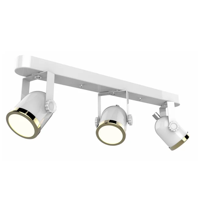 Gu10 Surface Mounted Spotlight 3 Heads Fixture Residential Surface ...