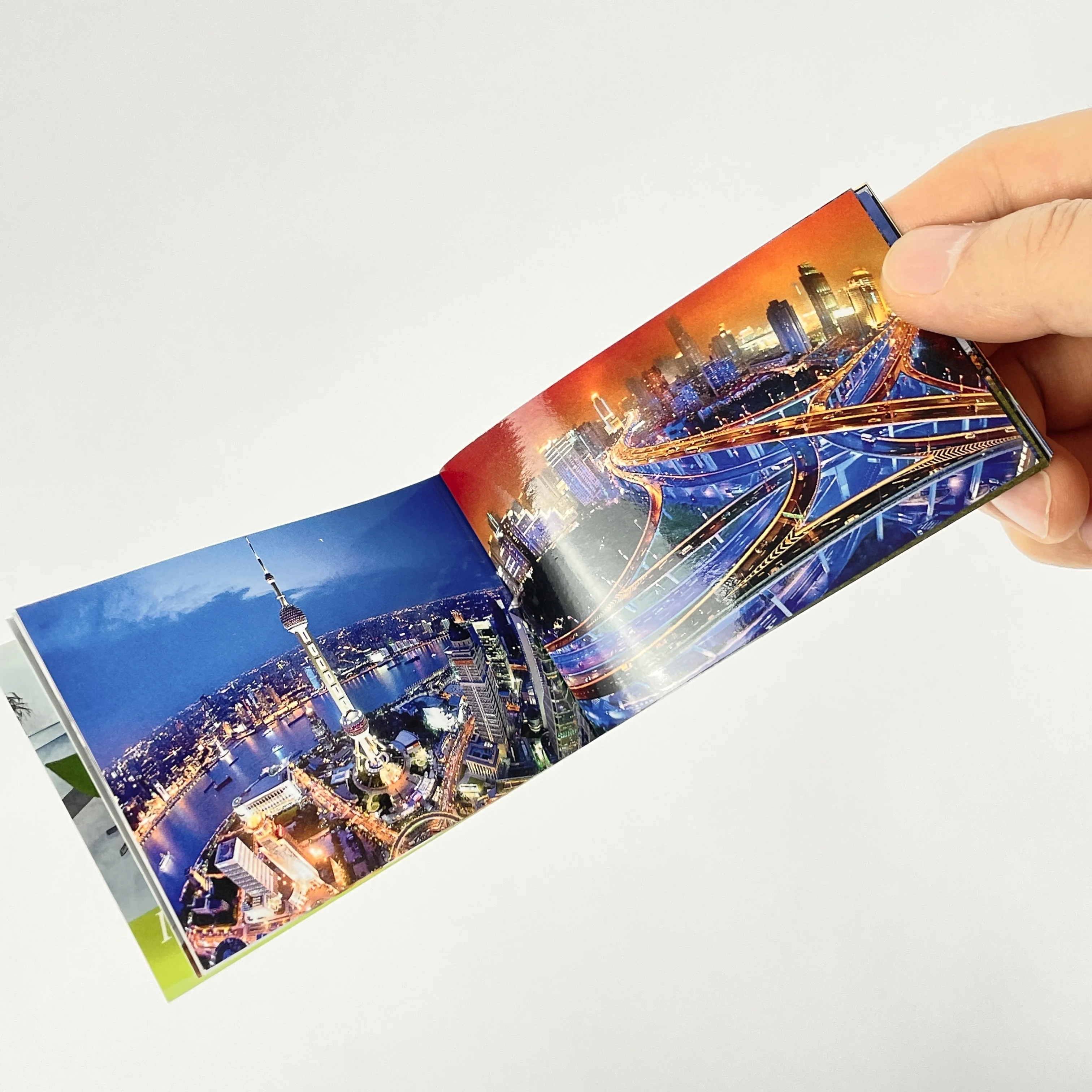 Small Size Brochure Saddle Stitch Binding Book Printing with Glossy ...