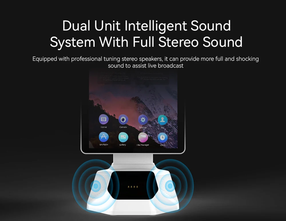 Professional Intelligent Live Broadcast Equipment 15.6 Inch and 10 Inch ...