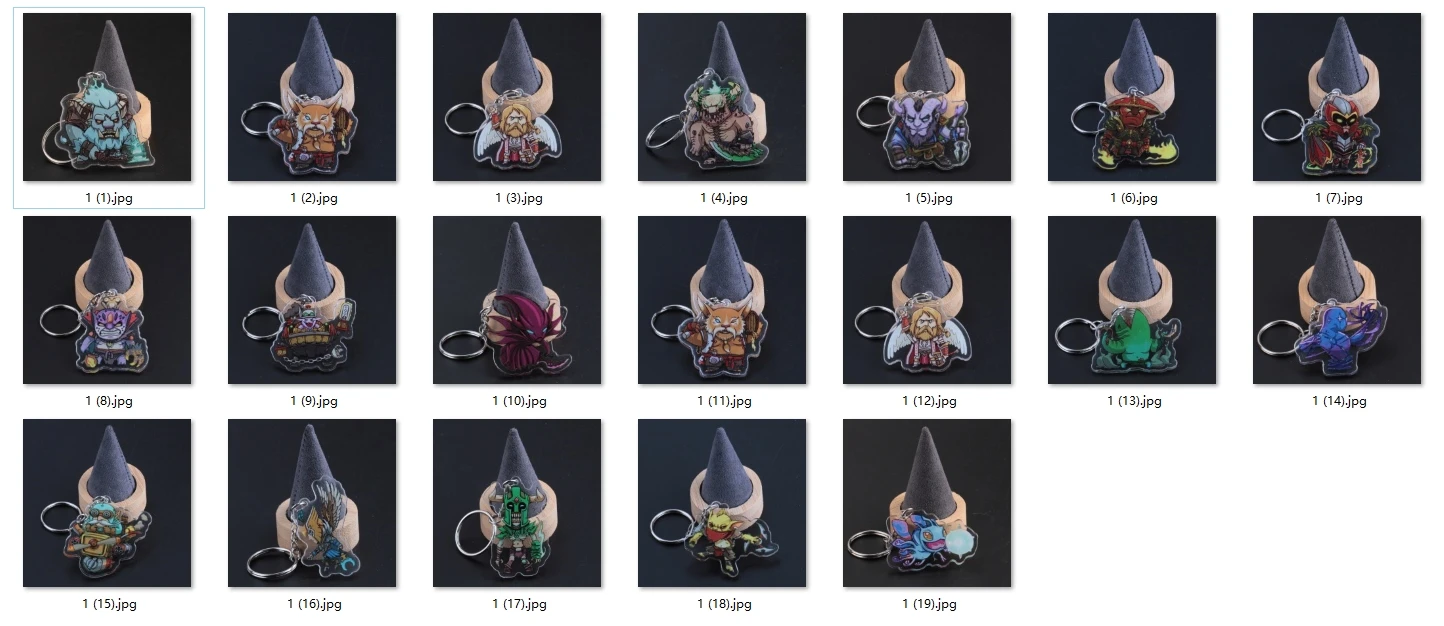 Wholesale Anime Game Peripheral Dota2 Acrylic In Bulk Double-sided ...