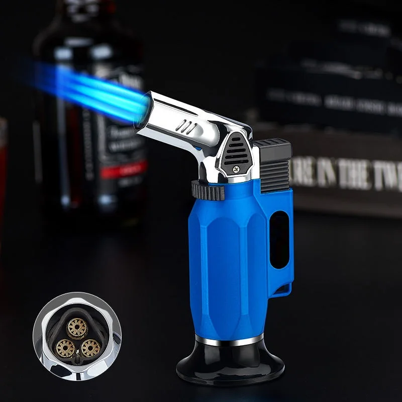 Creative Portable Flamethrower Big Fire Butane Refillable Gas Cigar ...