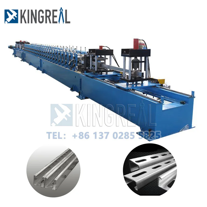 Unistrut Channel Roll Forming Machine - High-Accuracy PV Support ...