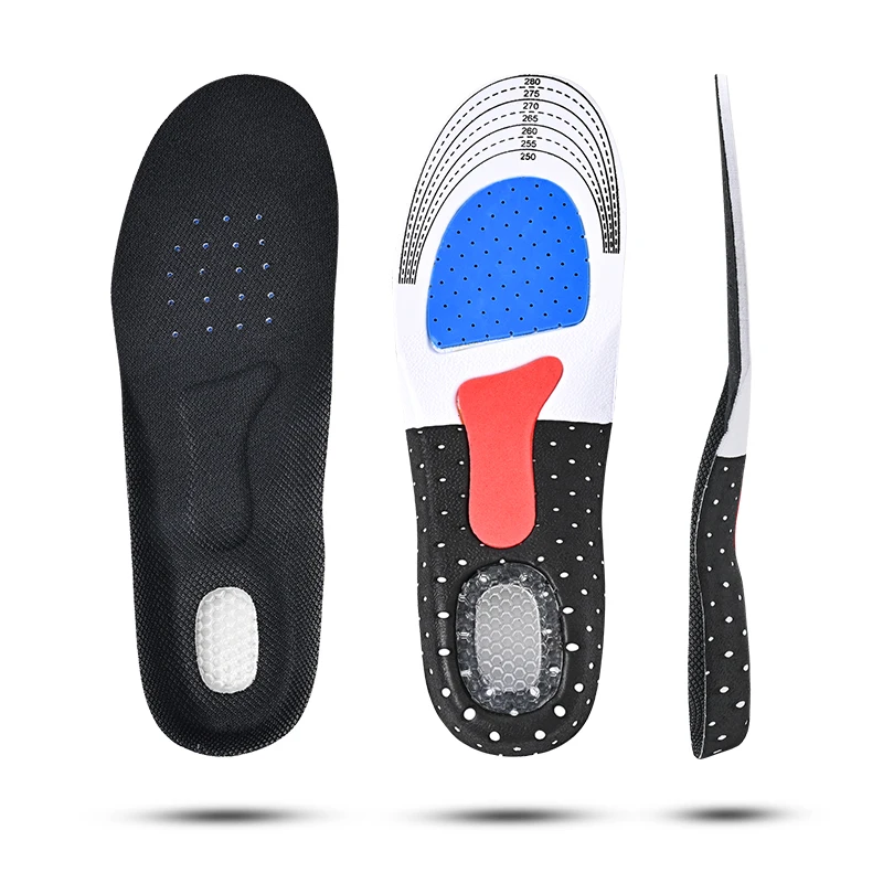 EVA Arch Support Orthotic Flat Foot Insert Insole Shock Absorption ...