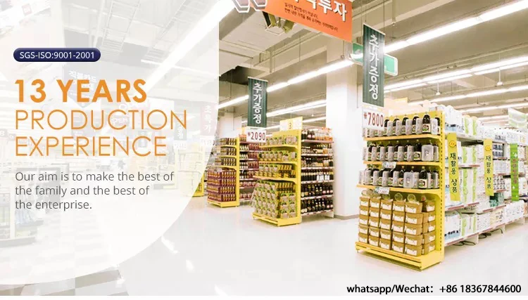 Supermarket Store Gondola Display Shelves for General Store Shelving ...