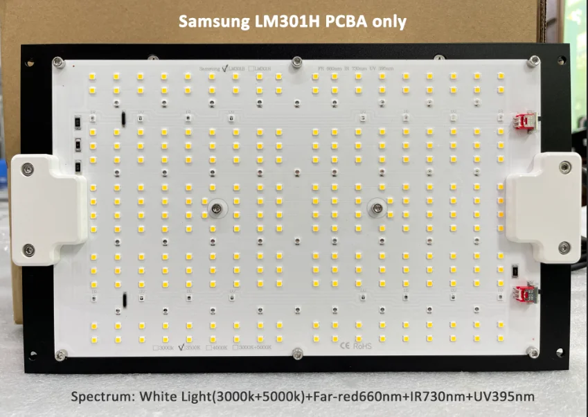 Custom PCB Board Grow Light UV IR LM301H Evo LM301B LED PCBA 120W