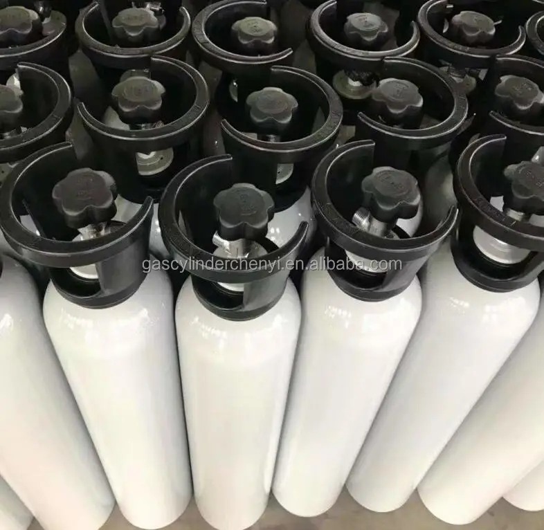 Brewgas Co2 Nitrogen Beer Gas Empty Steel Aluminum Co2 Gas Cylinder for ...