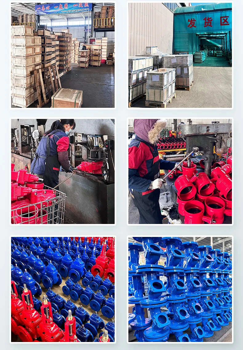 Ductile Iron Gate Large Diameter Dn50 To 800mm Ac Heater Control Valve ...
