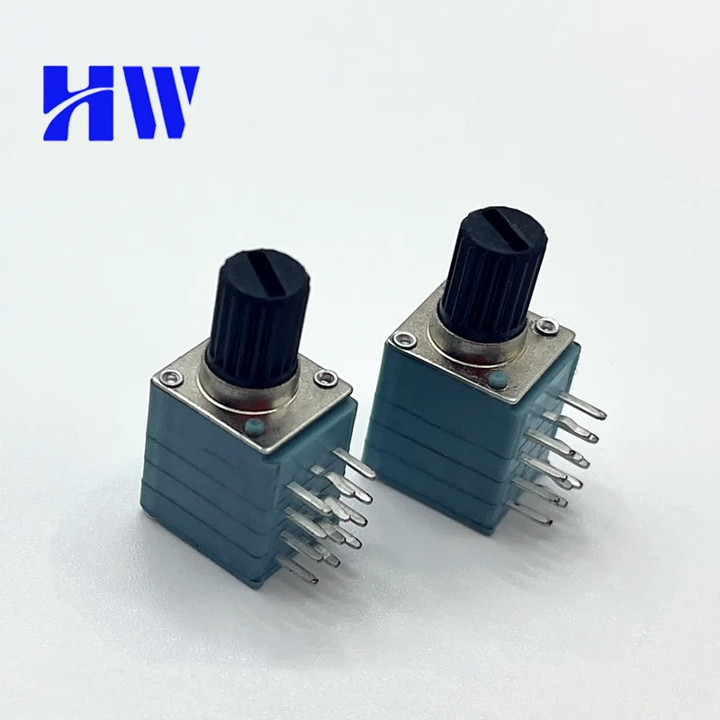 RV0971G4 9mm 12 pin rotary potentiometer b100 b200 b504 potentiometer ...
