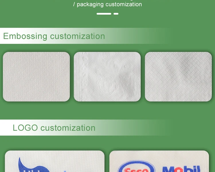 17 Gsm Customised Paper Table Tissue Napkins - Ultra Soft