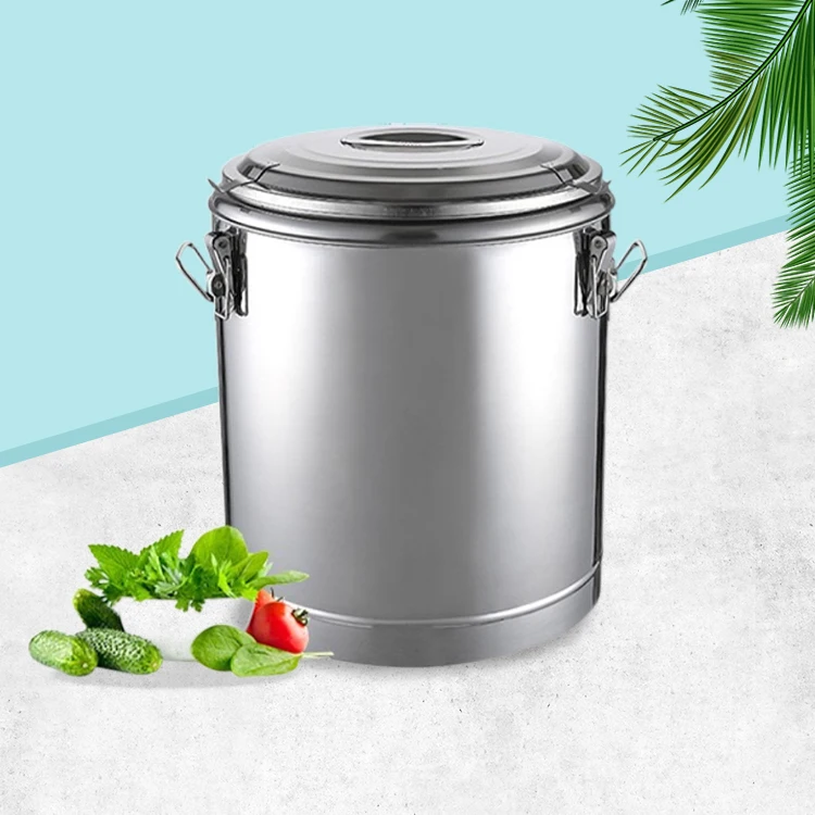 Hot Sell 304 Stainless Steel Stock Pot Thick Heat Insulation Barrel ...