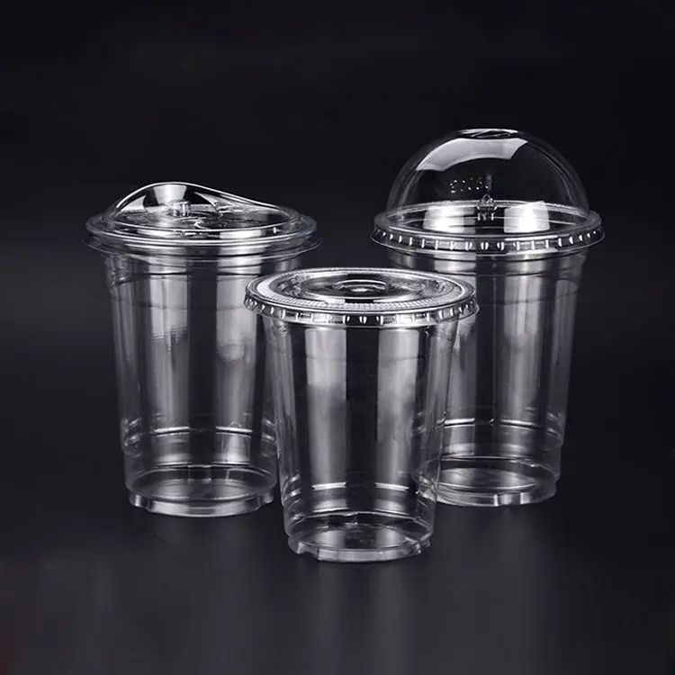 107-30oz PET milktea plastic cup bubble tea plastic cups disposable ...